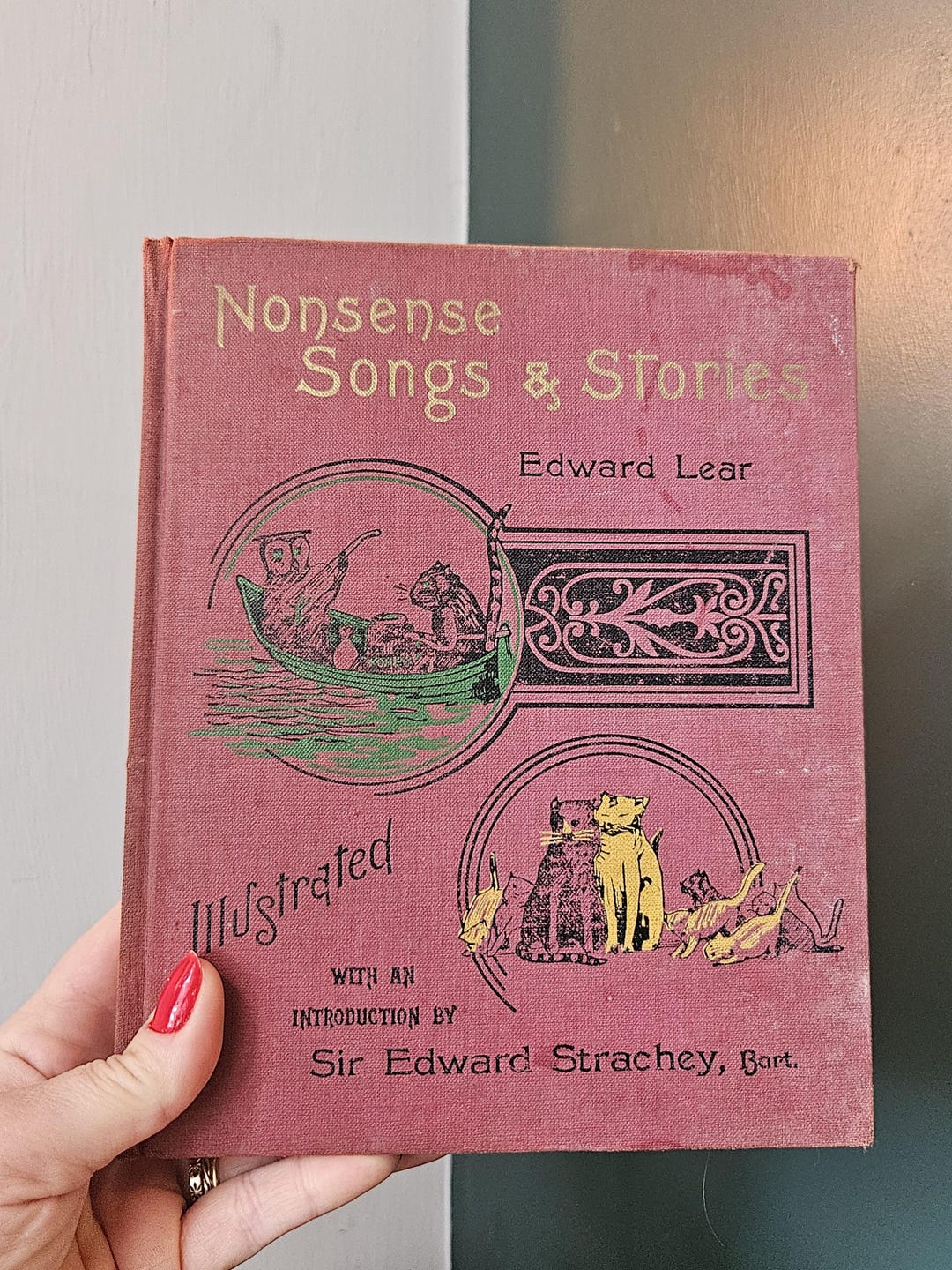 Antique Style Nonsense Songs and Stories -edward Lear Fascimile Edition ...