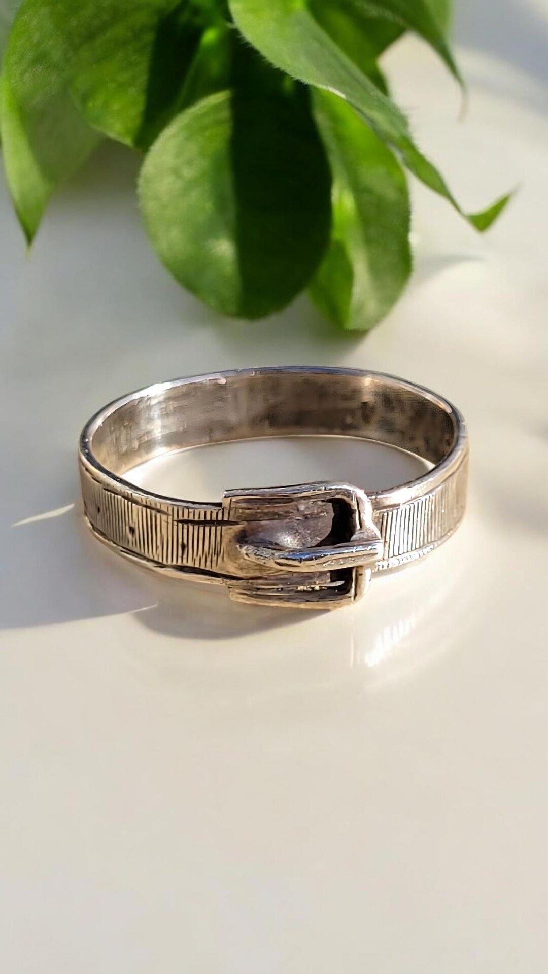 Vintage Solid Sterling Silver Ring, Quirky Sterling Silver Belt Buckle ...