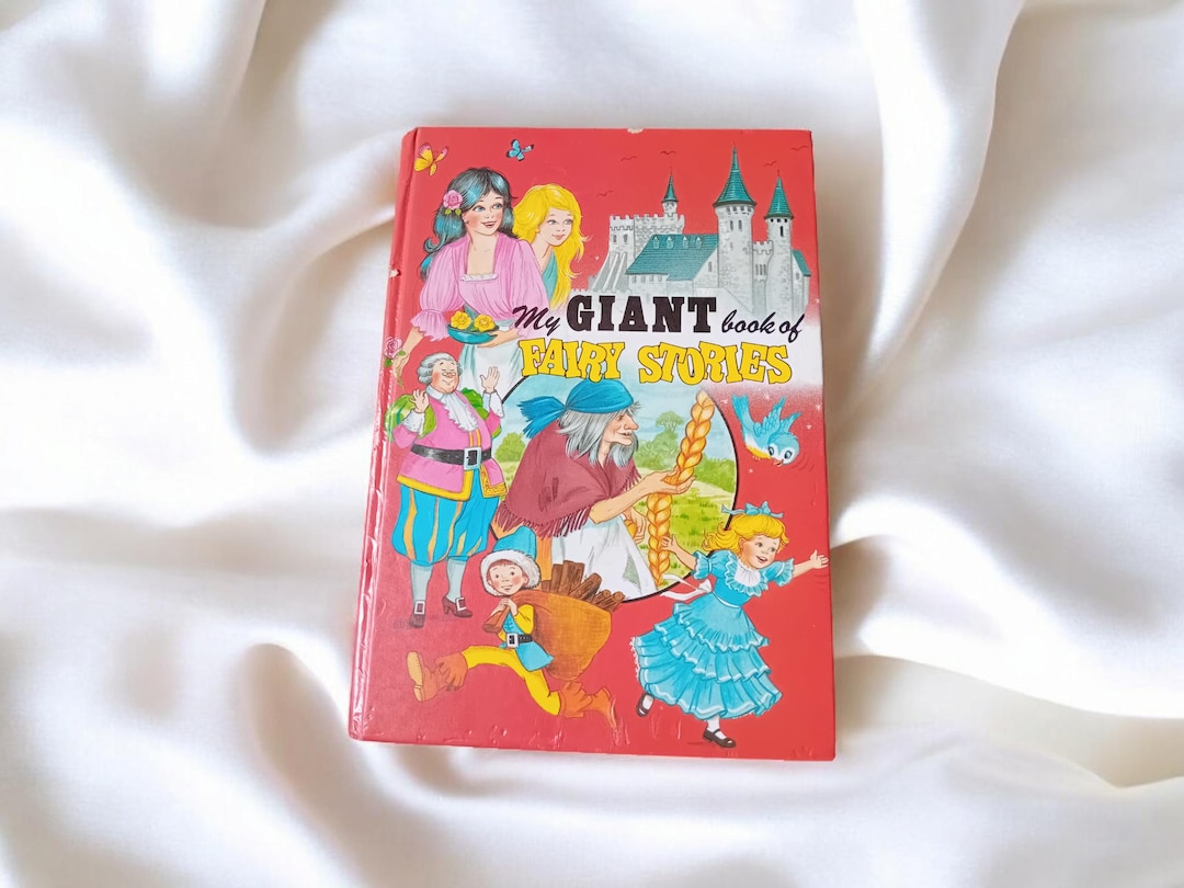 1984 My Giant Book of Fairy Stories, Peter Haddock, Vintage Children's ...