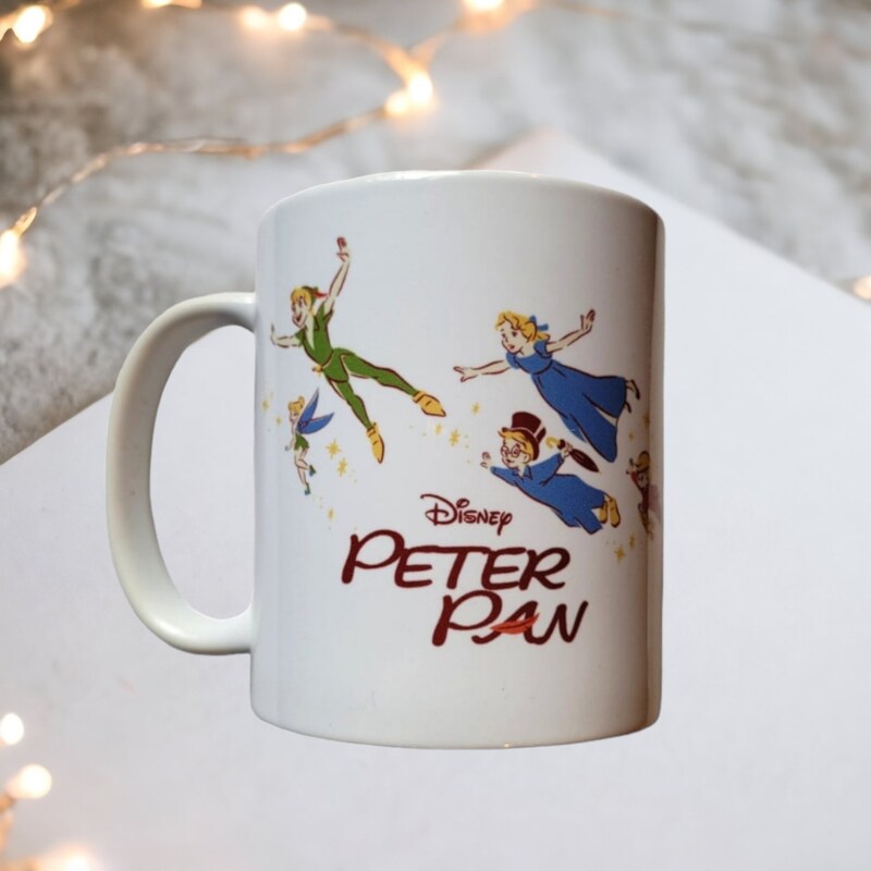 Peter Pan Mug - Etsy