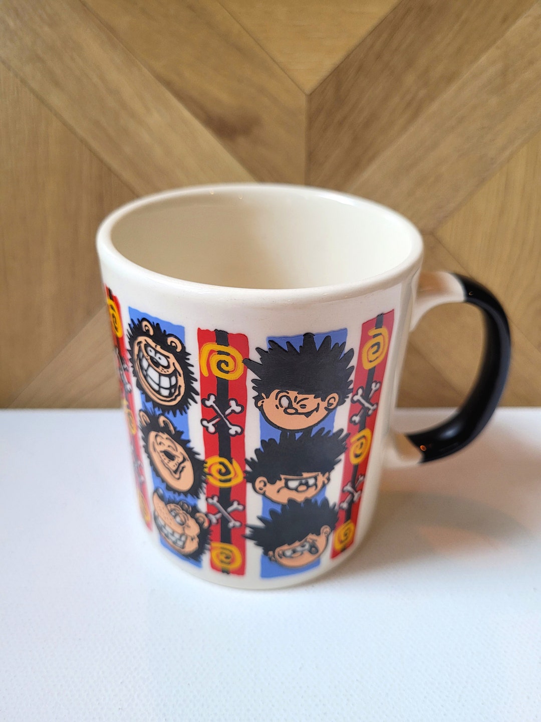Vintage Dennis the Menace Mug, Beano Mug 1994 Dennis the Menace Gift ...