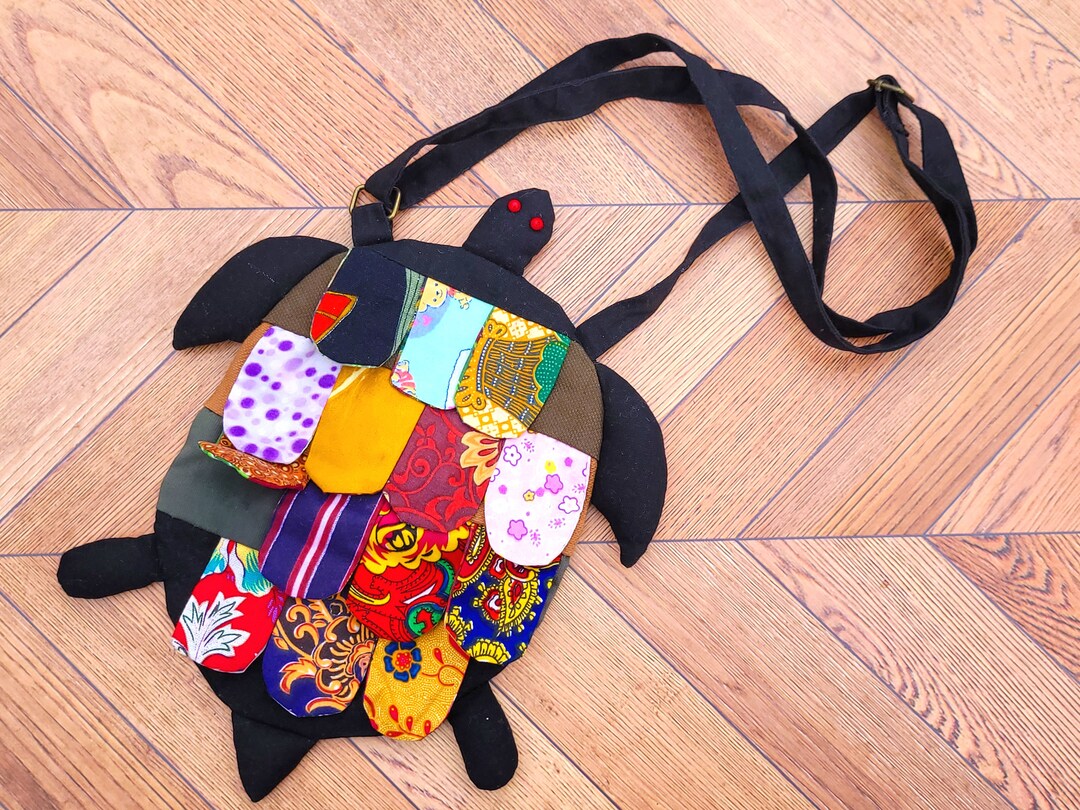 Vintage Tortoise Shoulder Bag, Handmade Hippy Boho Turtle Bag, Turtle ...