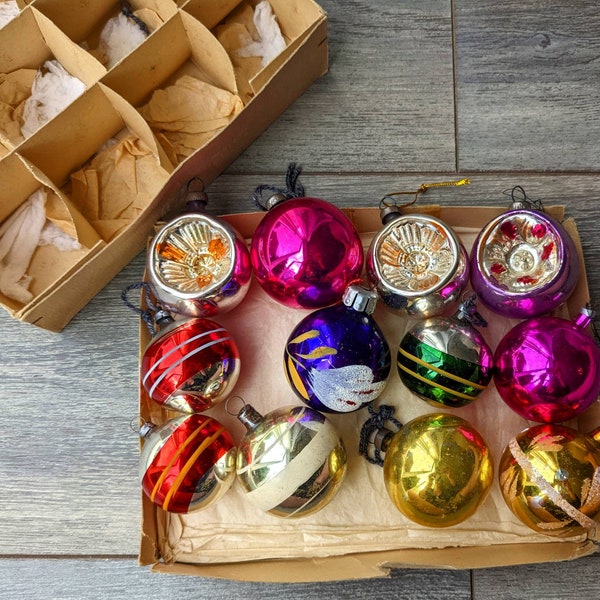 Glass Baubles - Etsy UK