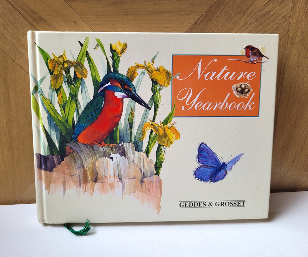 Vintage Nature Yearbook Journaling Gift Diary Book Gift for Her, Gift ...