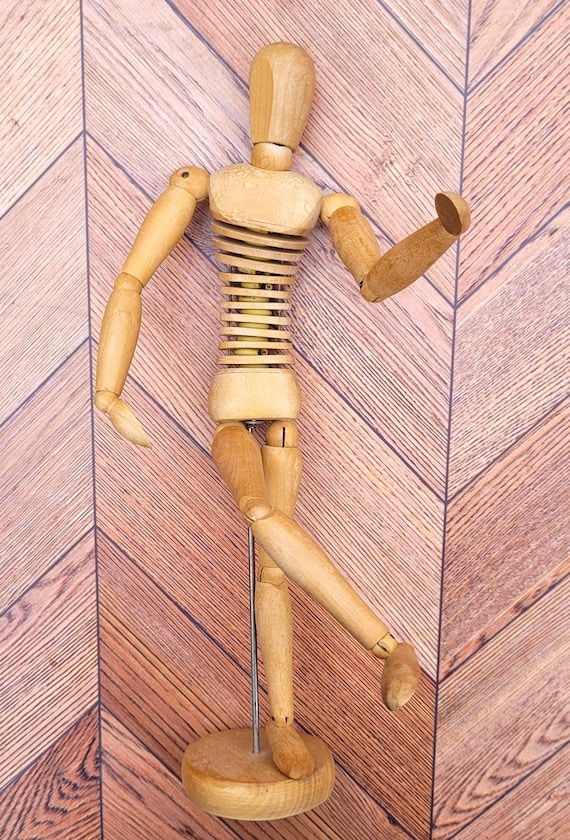 Wooden Human Figure Model