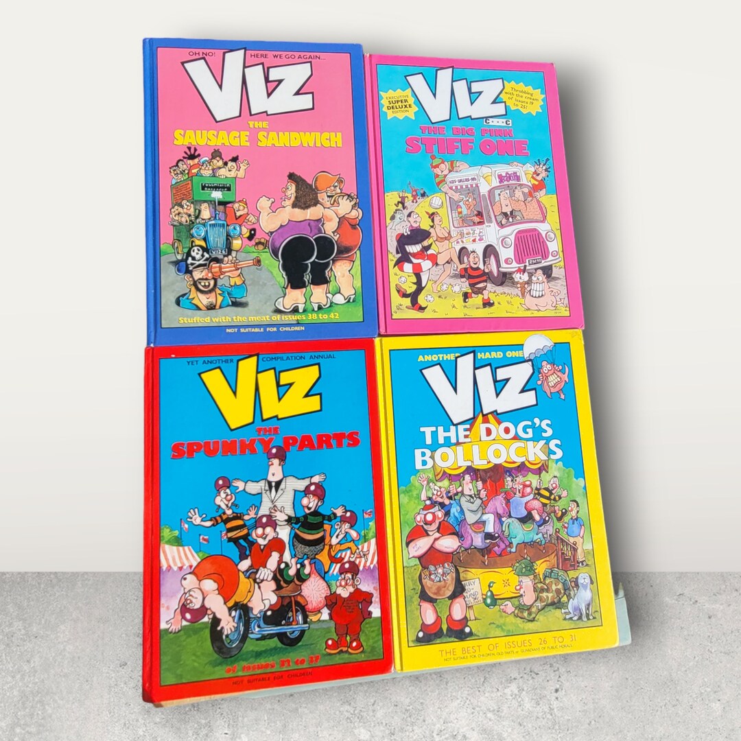 Vintage Viz Comic Magazine Bundle: 1980s-90s First Editions - Etsy UK