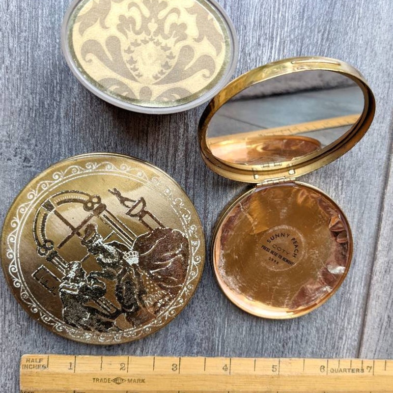 Vintage Coty Compact - Etsy