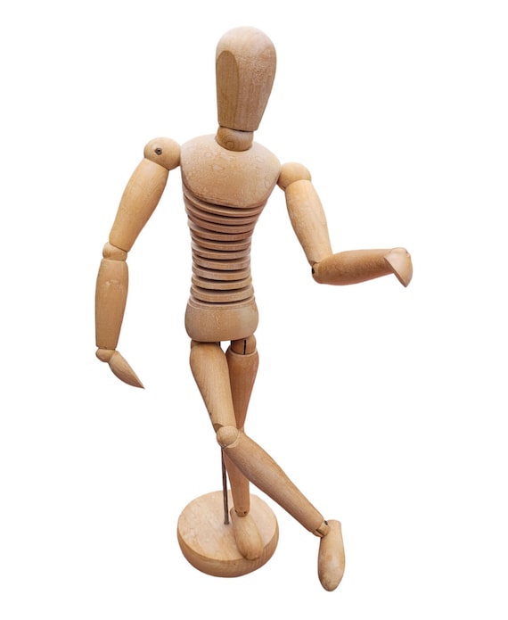 Wooden Human Figure Model