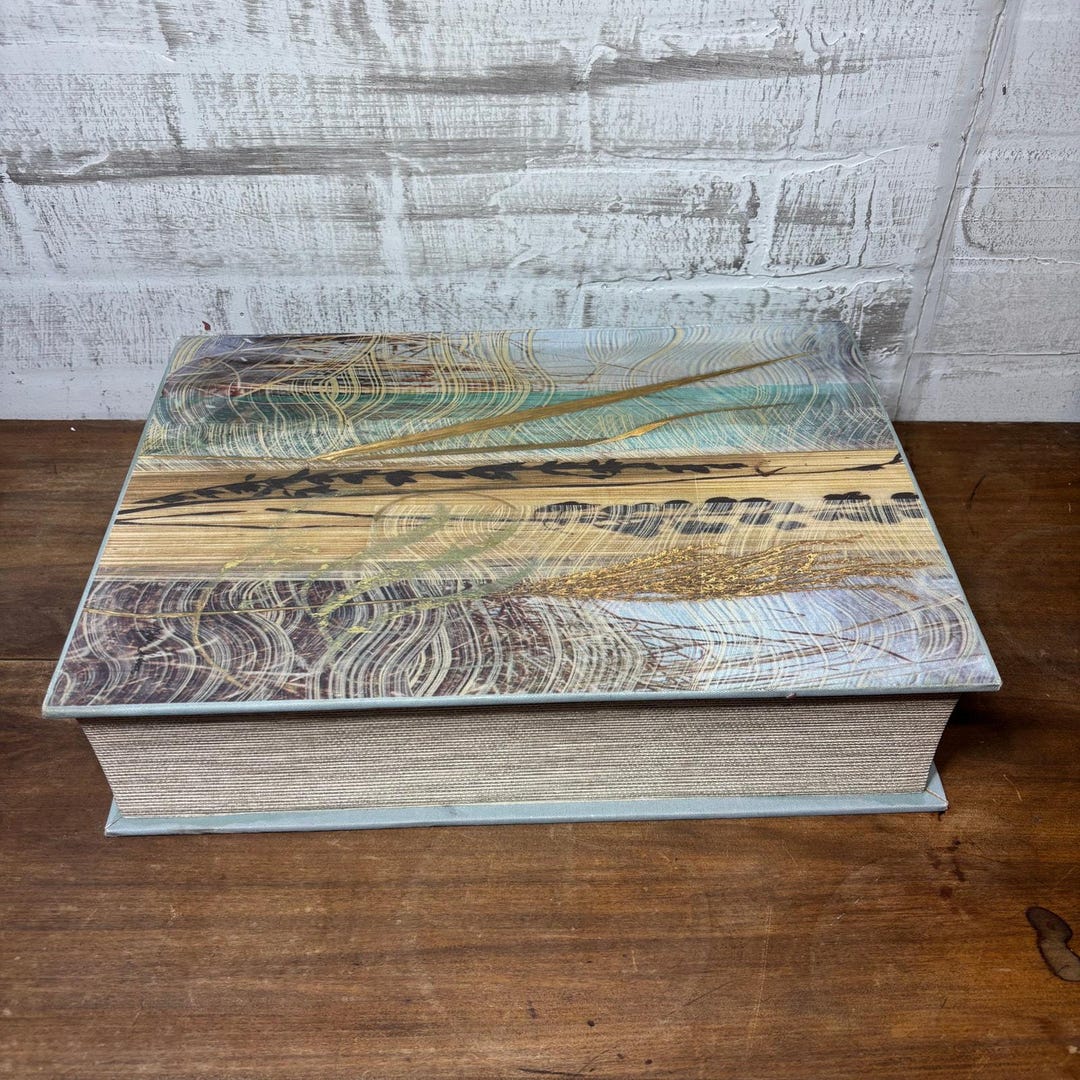 Decorative Book Storage Box - Etsy