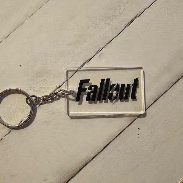 Fallout New Vegas Keychain - Etsy