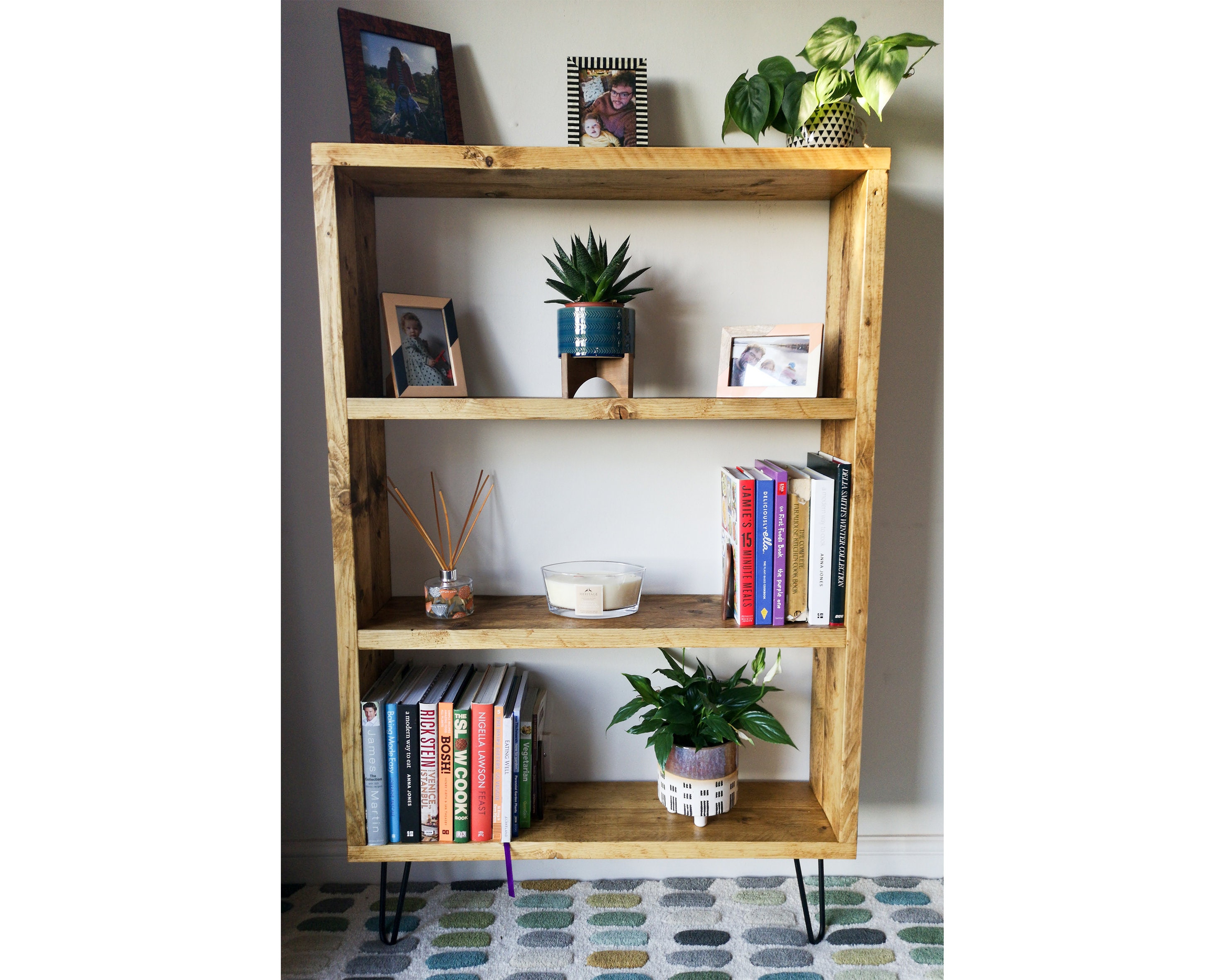 Scaffold board bookcase store
