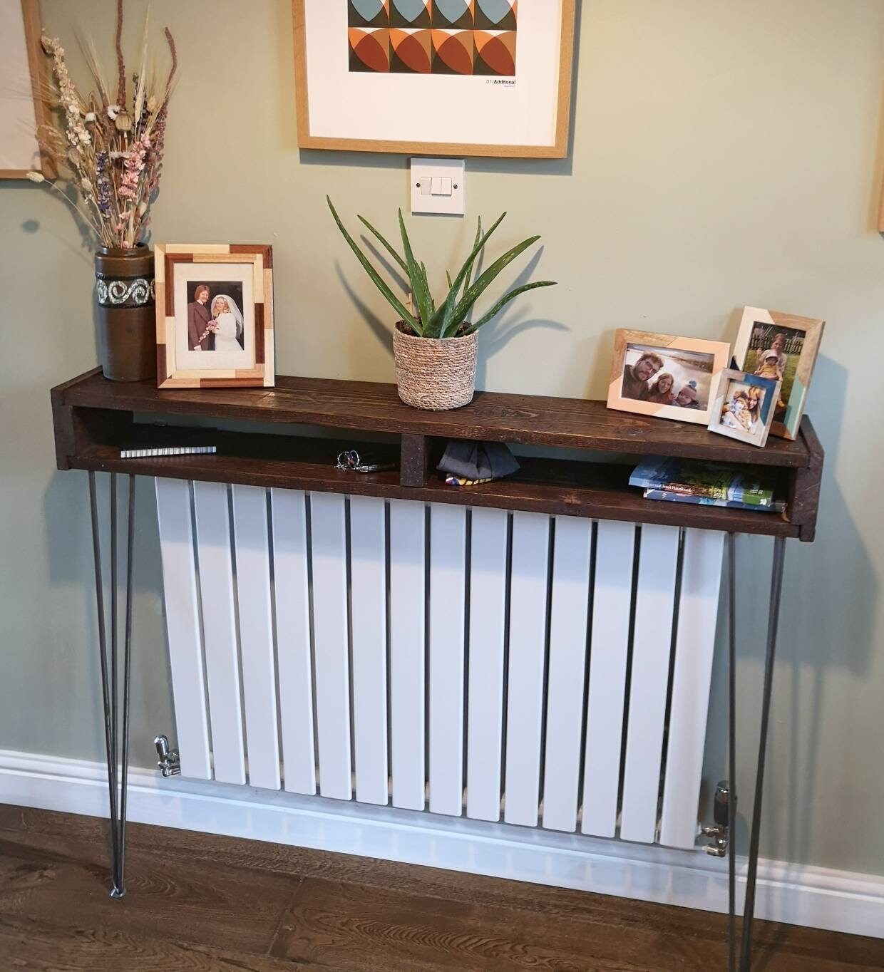 Floating Console Table With Shelf Narrow Narrow Table With - Etsy UK