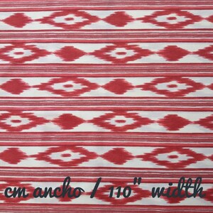 Fabric Tongues Mallorquin Colors, Print Ikat Fabric Majorca, Curtain ...