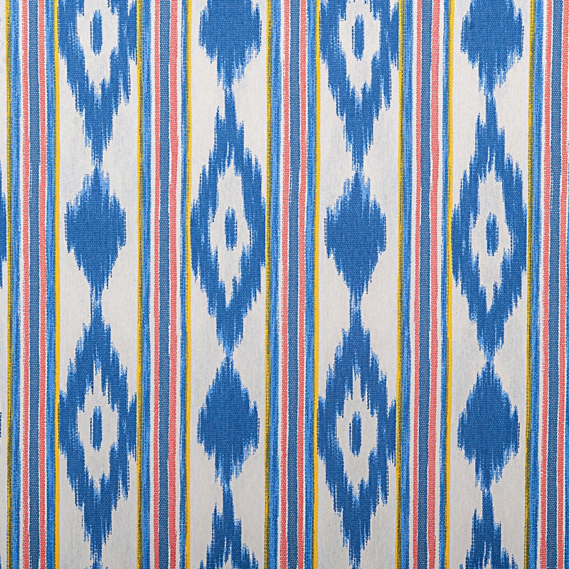 Blue Ikat Curtains - Etsy