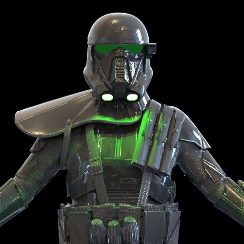 Tank Trooper Wearable Armor Helmet 3D Model STL File - Etsy