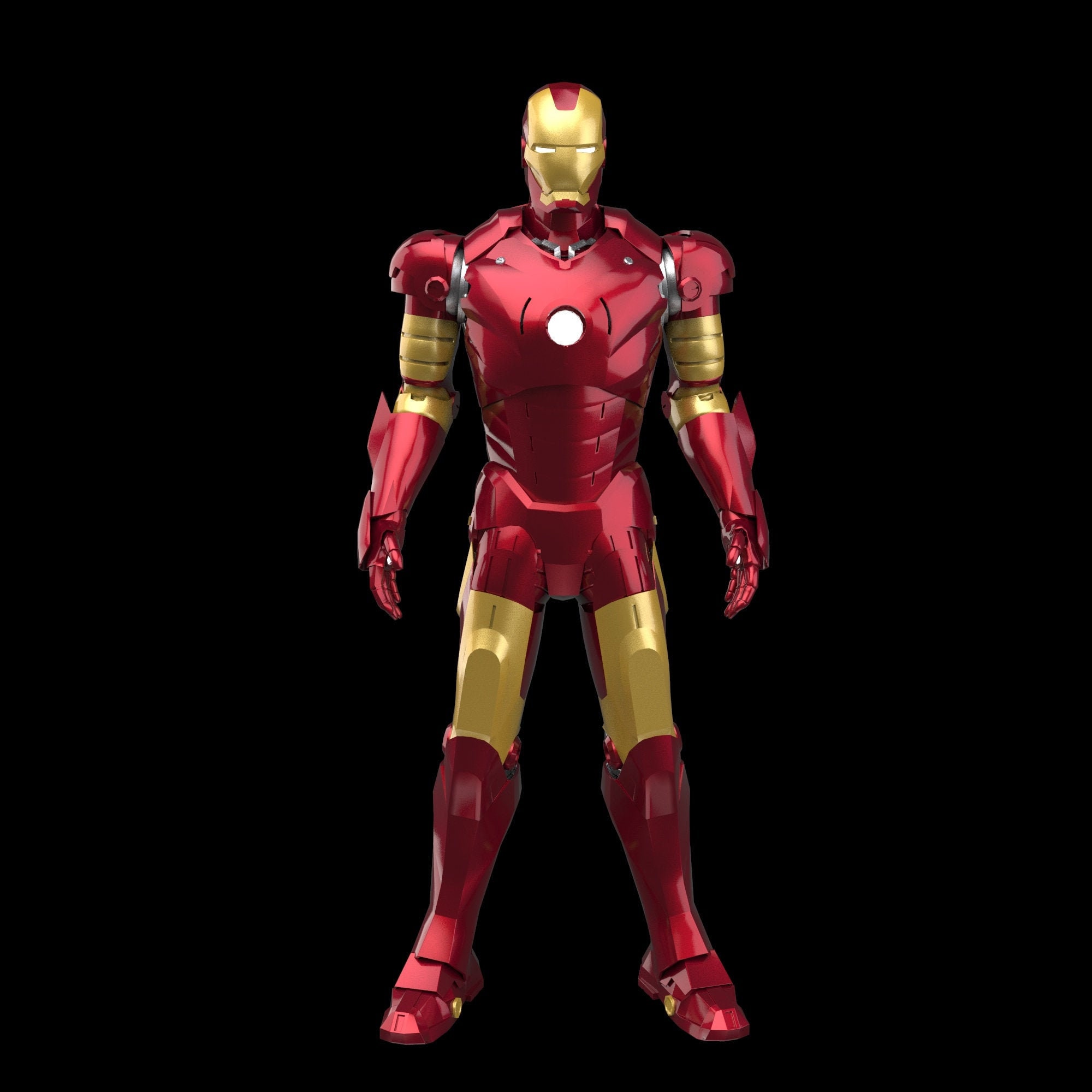 Iron Man Mark 3 Full Wearable Armor 3D Model STL - Etsy