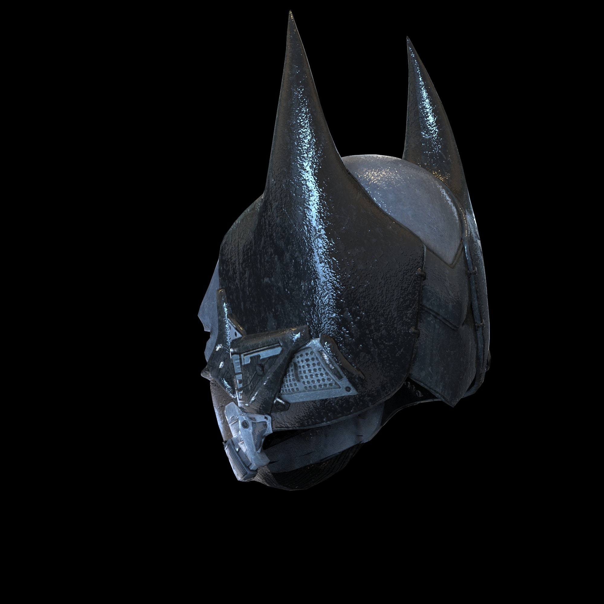 Batman Arkham Knight Beyond Helmet 3D Model STL | Etsy