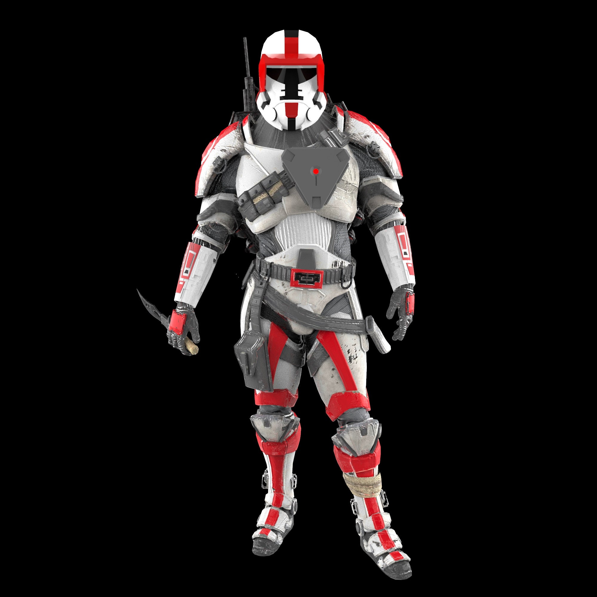 SW Old Republic Havoc Squad Trooper Wearable Armor 3D Model | Etsy