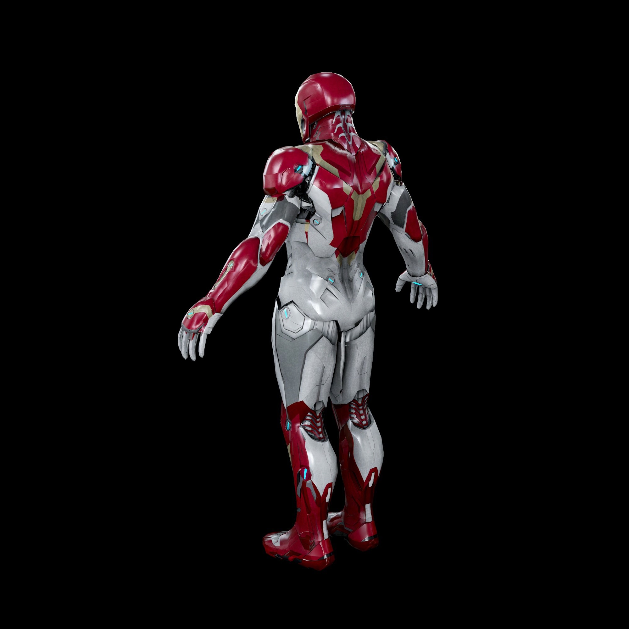Iron Man Mark 47 Full Wearable Armor 3D Model STL - Etsy
