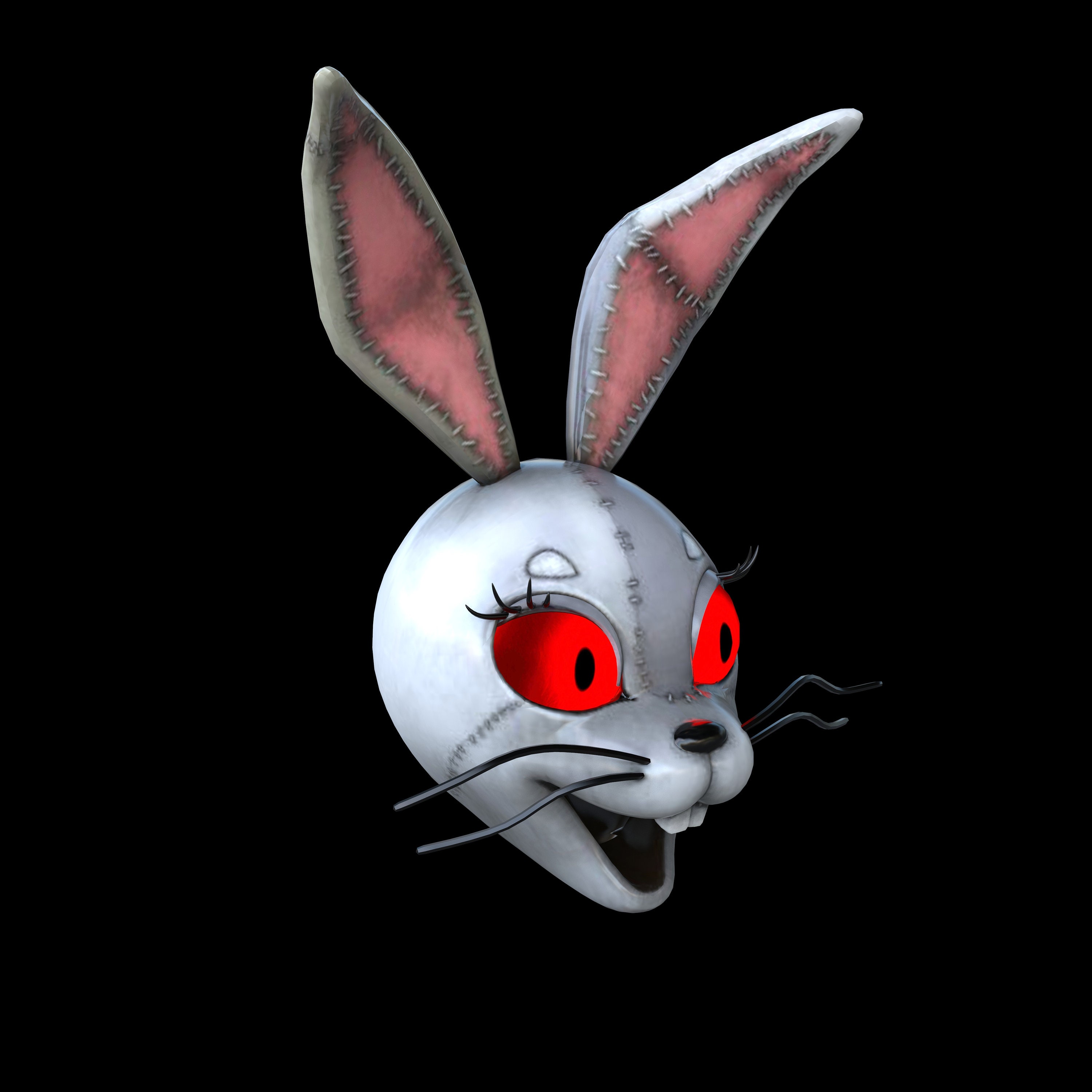 Fnaf Vanny Security Breach Full Wearable Head Mask 3D Model | Etsy ...