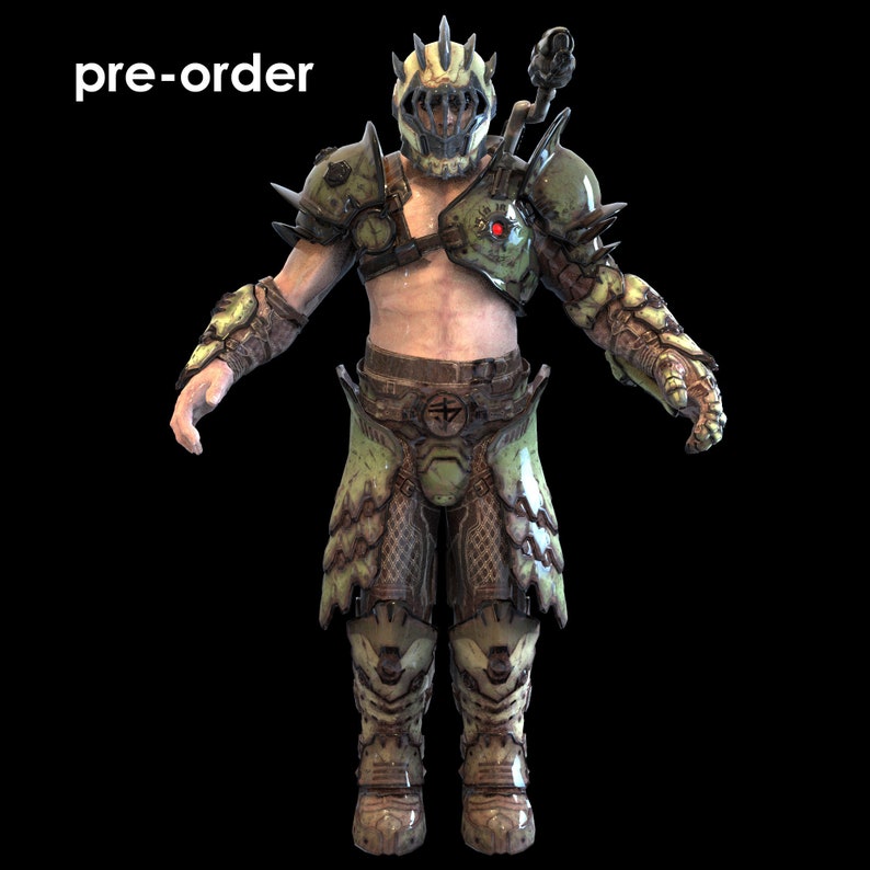 Doom Eternal Sentinel Set Wearable Armor 3D Model STL | Etsy