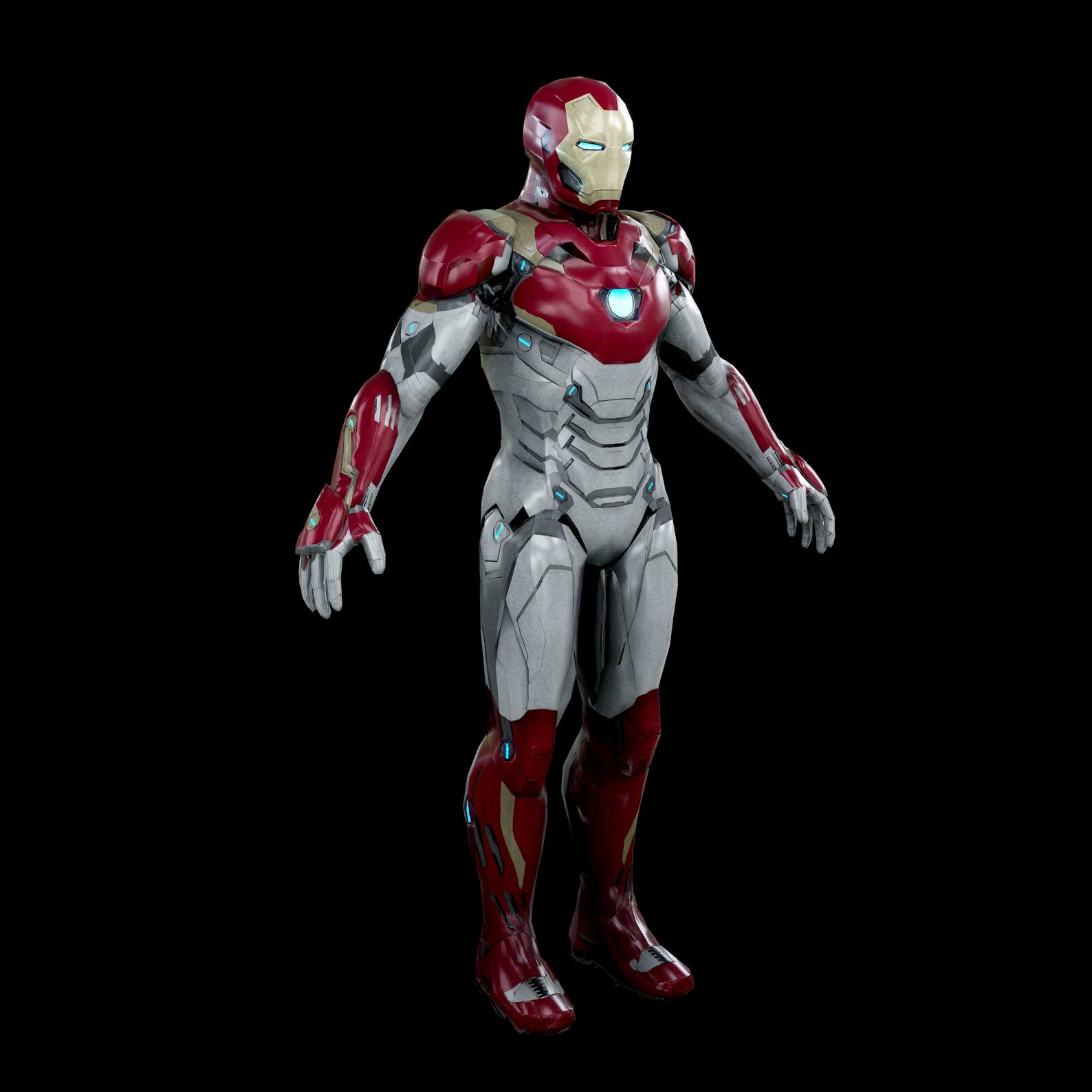 Iron Man Mark 47 Full Wearable Armor 3D Model STL - Etsy