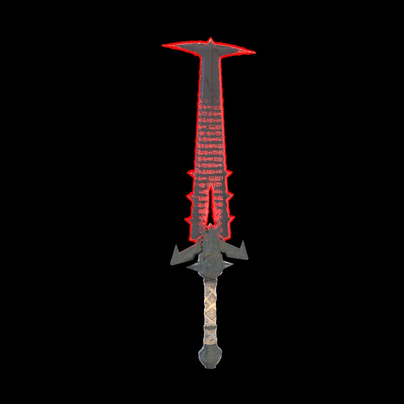 Doom Eternal Crucible Sword 3D Model STL Special Gift | Etsy