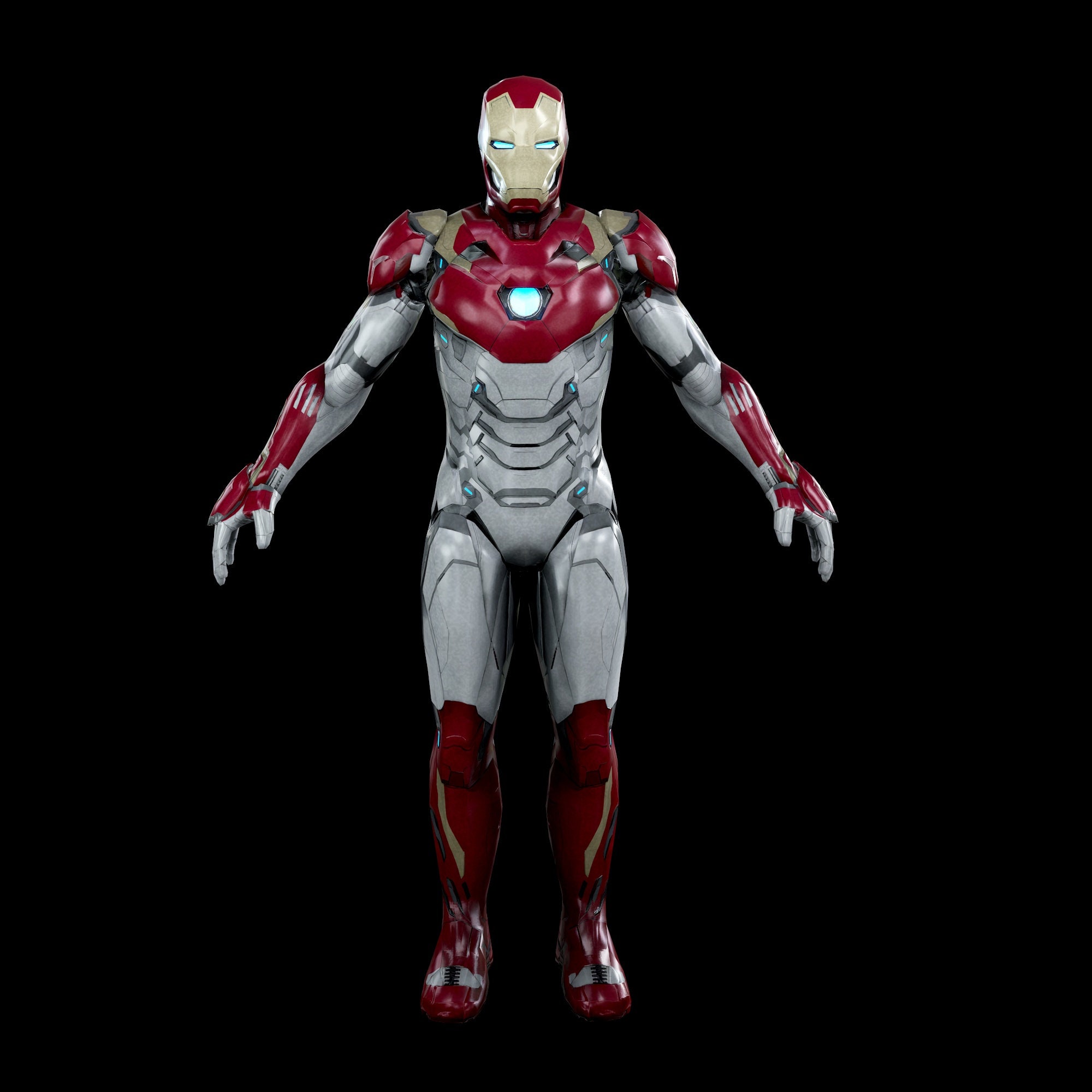 Iron Man Mark 47 Full Wearable Armor 3D Model STL - Etsy