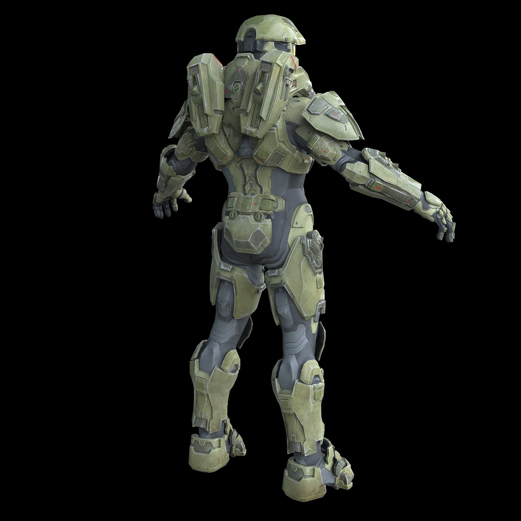 Halo 4 Recruit Armor Pepakura