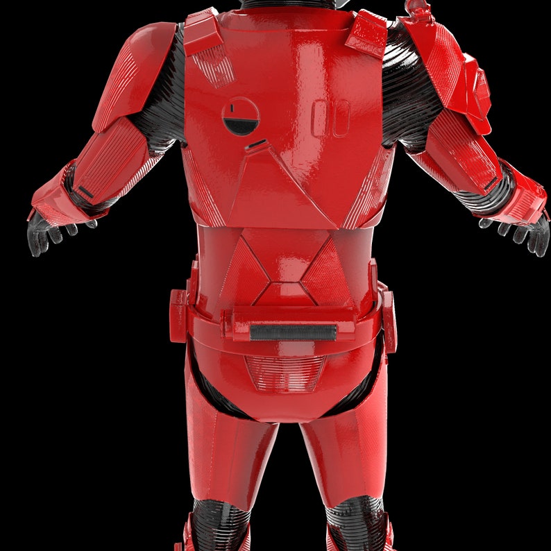 Sith Trooper Wearable Armor 3D Model STL | Etsy