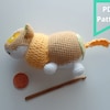 Pawmi Amigurumi Crochet Pattern - PDF File - Pokemon Inspired Tutorial ...