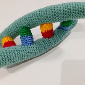 Amigurumi DNA Pattern, DNA Crochet Plushie, Biology Cuddly DNA Pattern ...