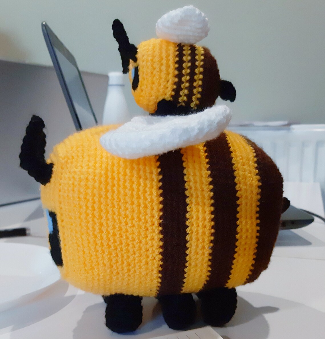 Minecraft Bee Crochet Pattern Amigurumi Bee Minecraft Plush - Etsy Canada