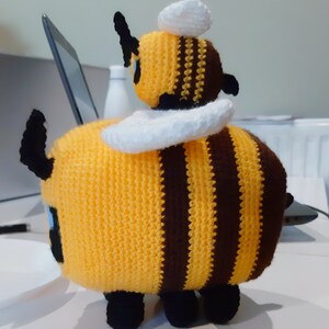 Minecraft Bee Crochet Pattern Amigurumi Bee Minecraft Plush - Etsy Canada