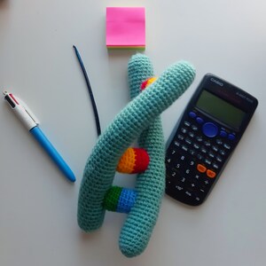 Amigurumi DNA Pattern, DNA Crochet Plushie, Biology Cuddly DNA Pattern ...