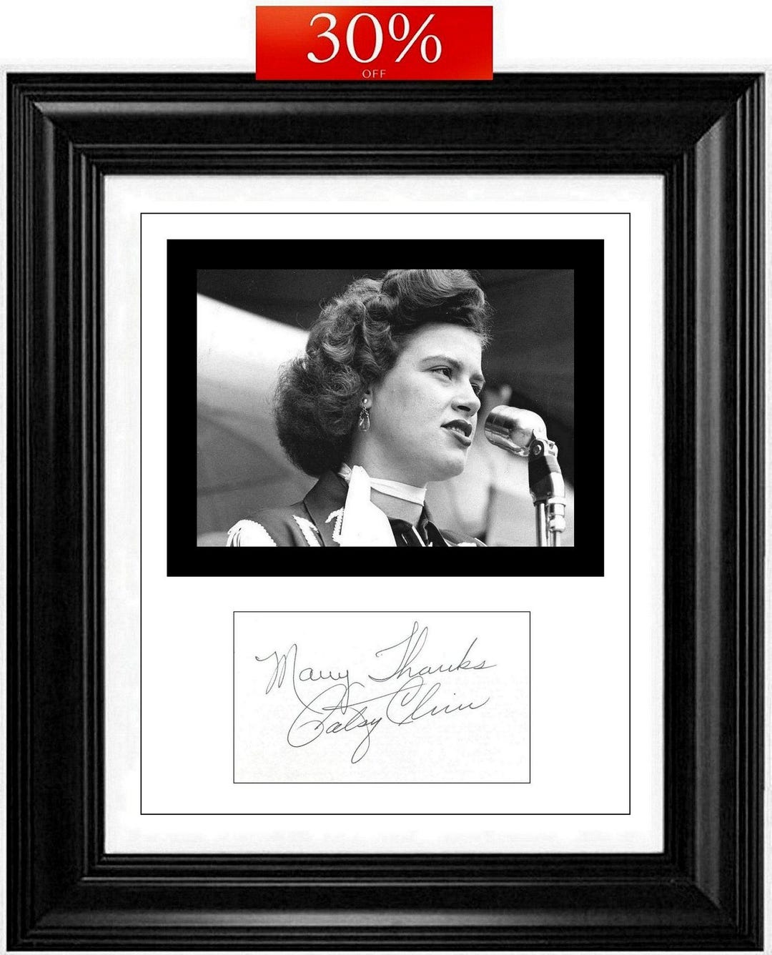 Patsy Cline (1932-1963) - Music Legend - Genuine Hand Signed Autograph ...