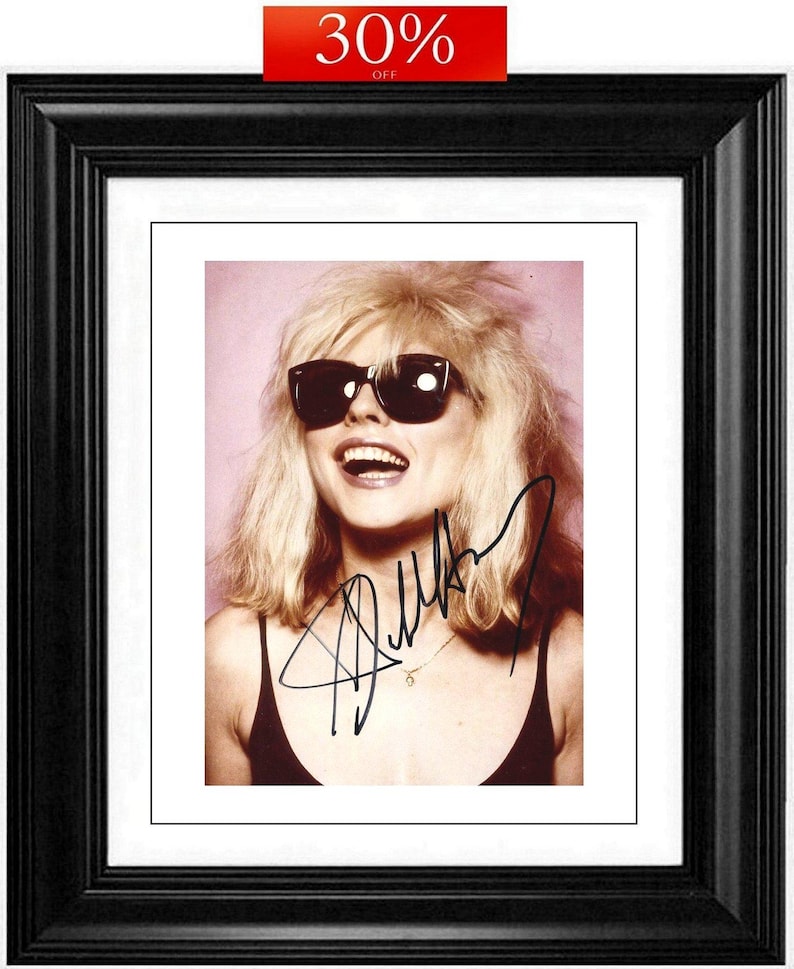 Blondie Debbie Harry Rock Legend Genuine Hand Signed Autograph COA - Etsy