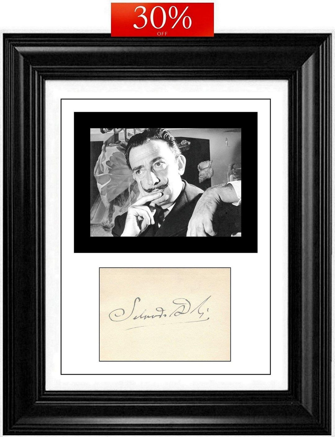 Salvador Dali (1904-1989) - Legendary Artist - Genuine Hand Signed ...