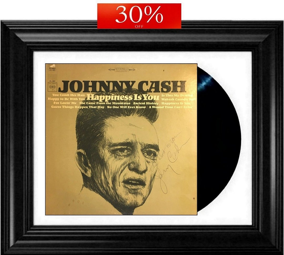 Johnny Cash 1932-2003 Music Legend Genuine Hand Signed - Etsy
