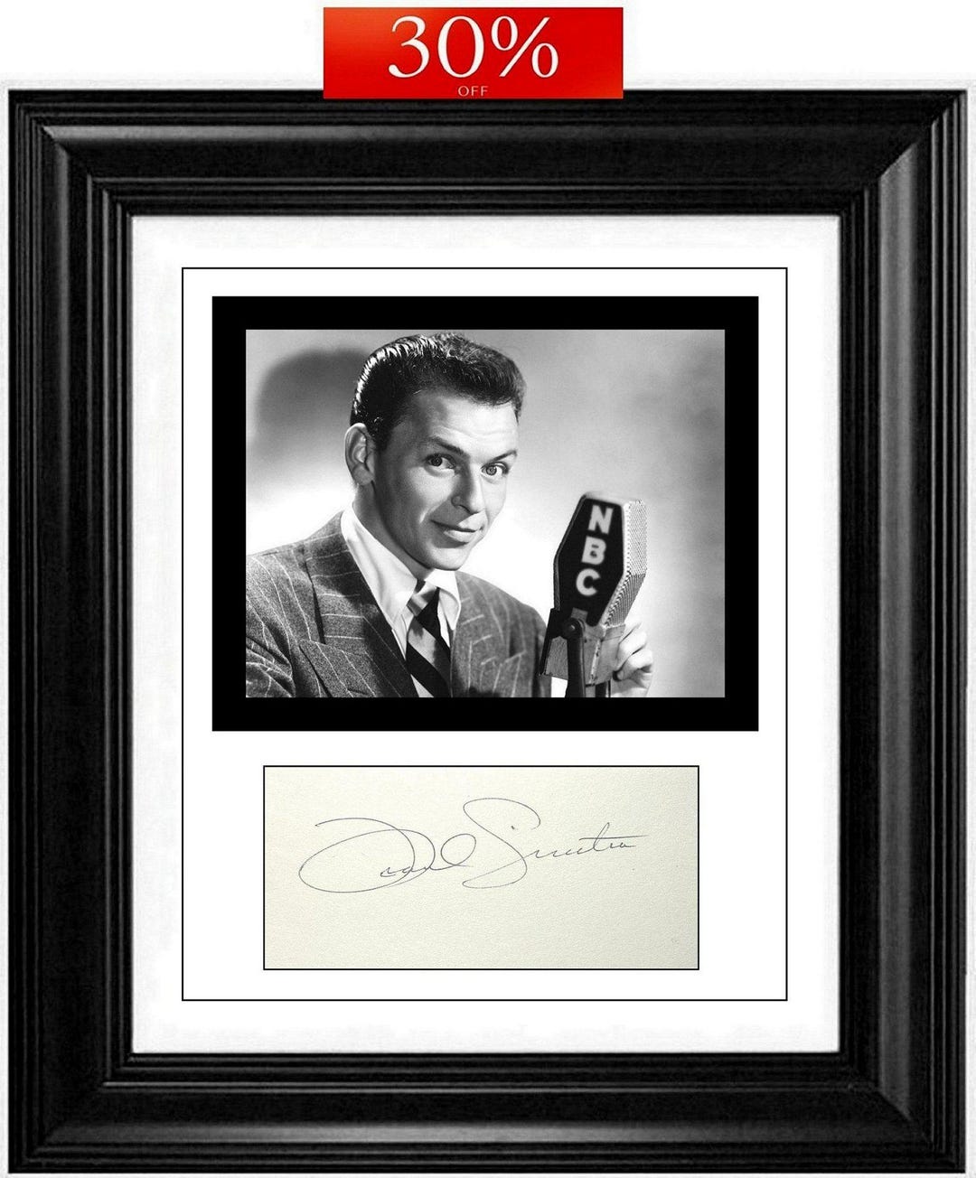 Frank Sinatra (1915-1998) - Music Legend - Genuine Hand Signed ...