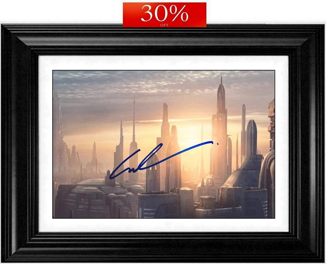 Star Wars - George Lucas - Legendary Producer - Genuine Hand Signed ...