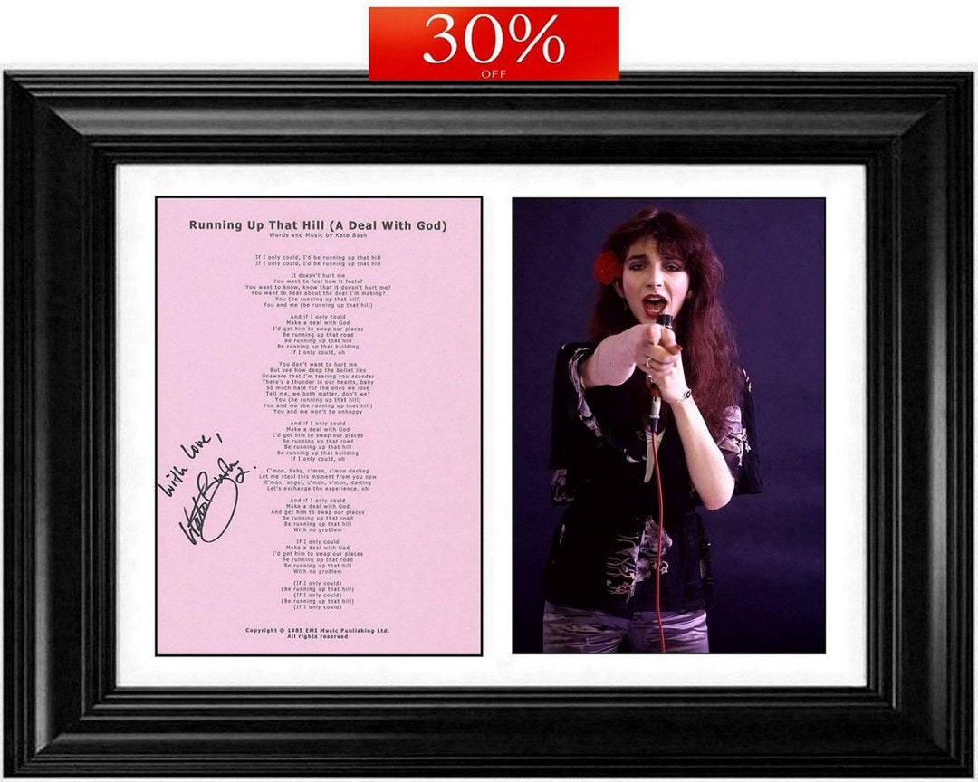 Kate Bush - Sexy - Music Legend - Genuine Hand Signed Autograph + COA ...