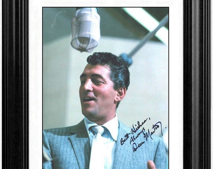 Dean Martin (1917-1995) - Hollywood Legend - Genuine Hand Signed ...