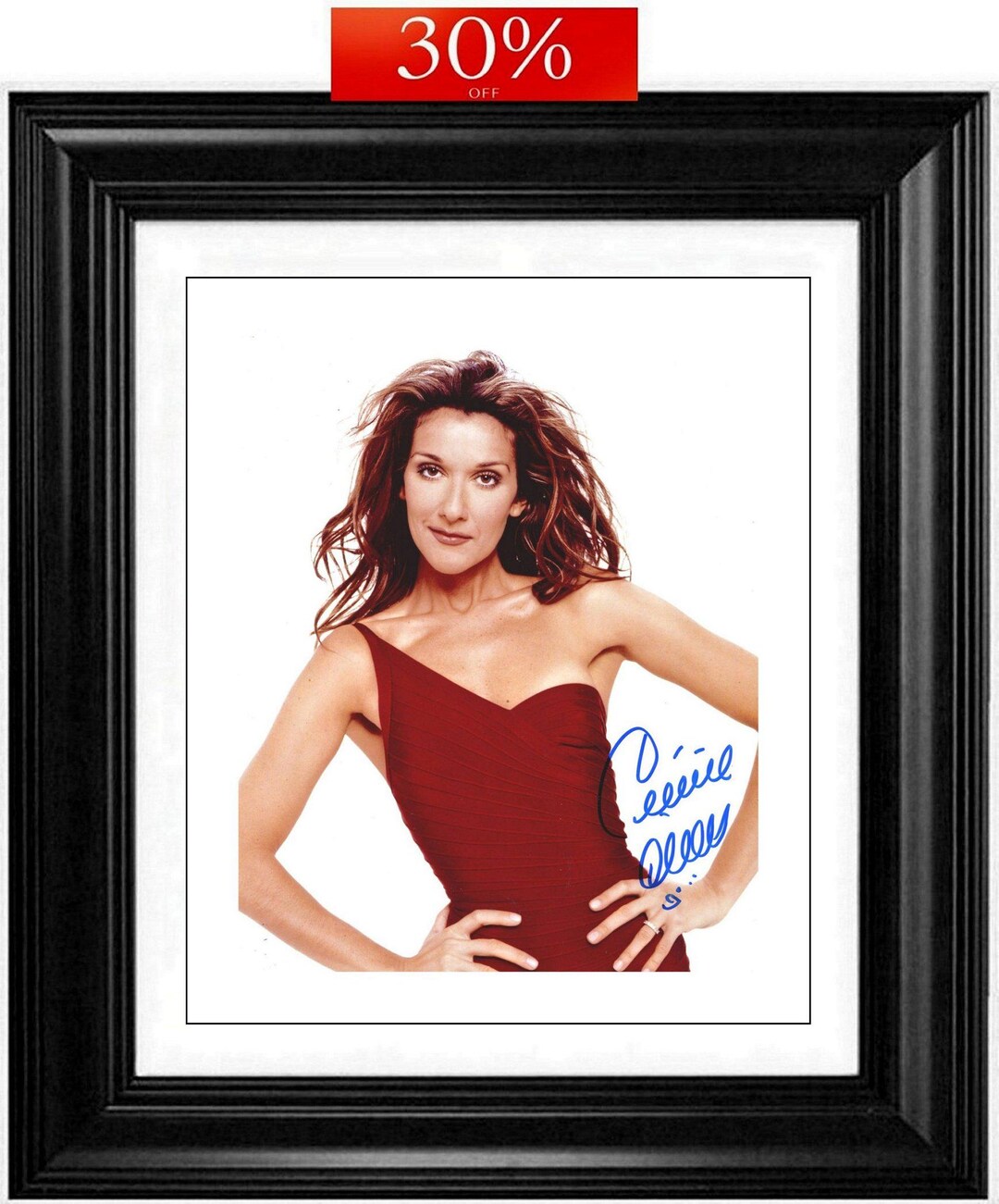 Celine Dion - Music Legend - Genuine Hand Signed Autograph + COA - Etsy