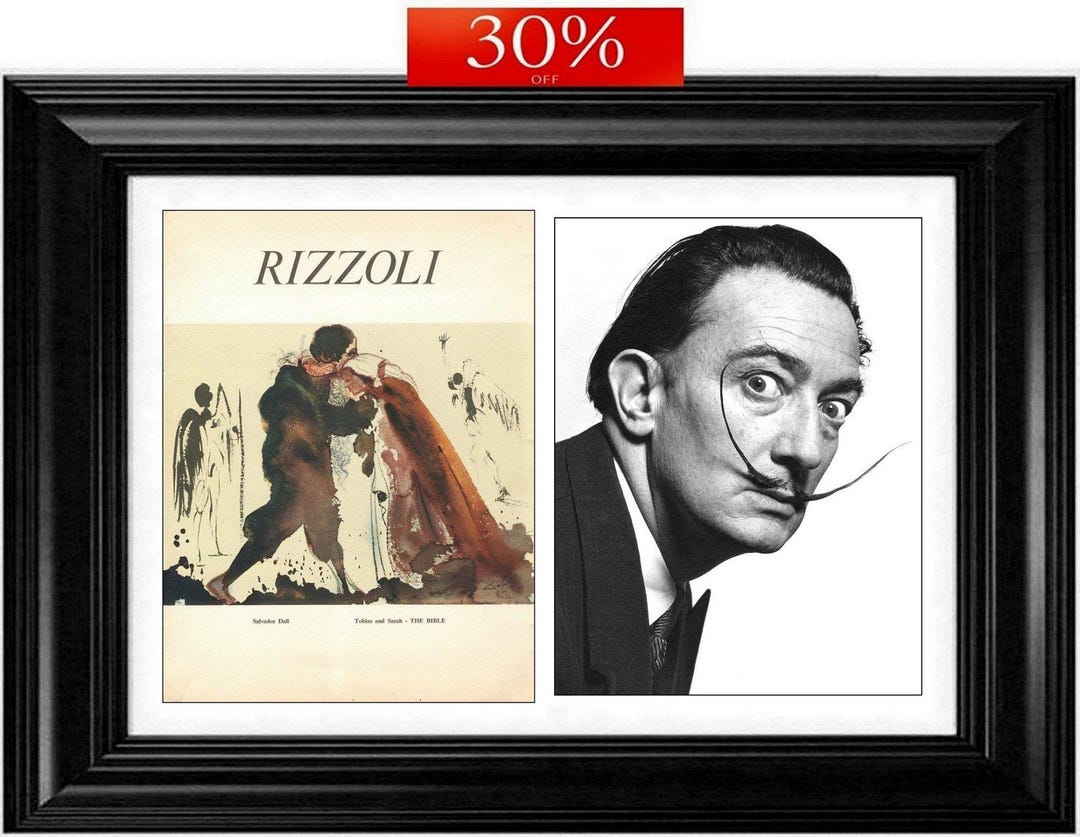 Salvador Dali 1904-1989 Legendary Artist Genuine Hand Signed Autograph ...