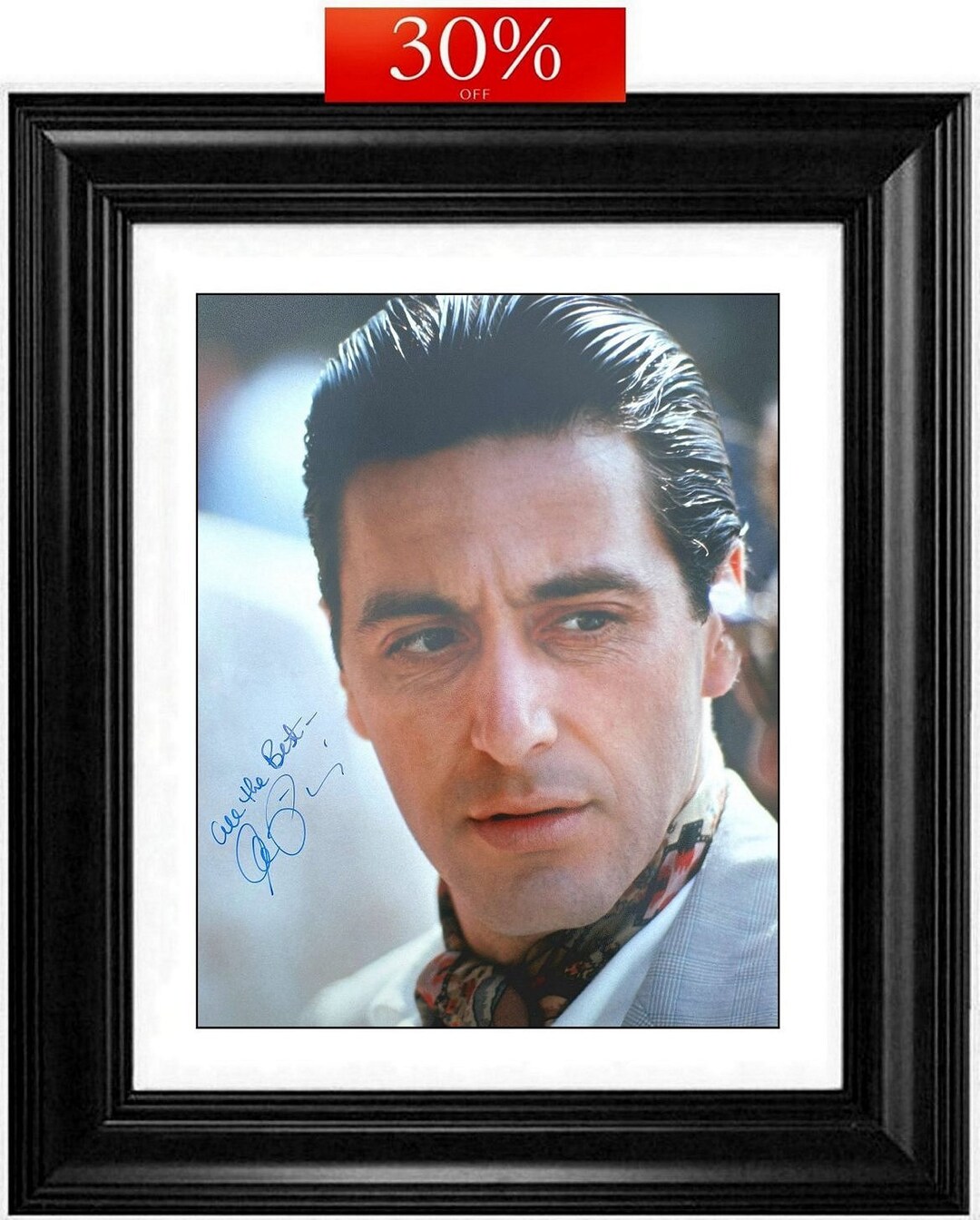 Al Pacino - the Godfather - Michael Corleone - Genuine Hand Signed ...