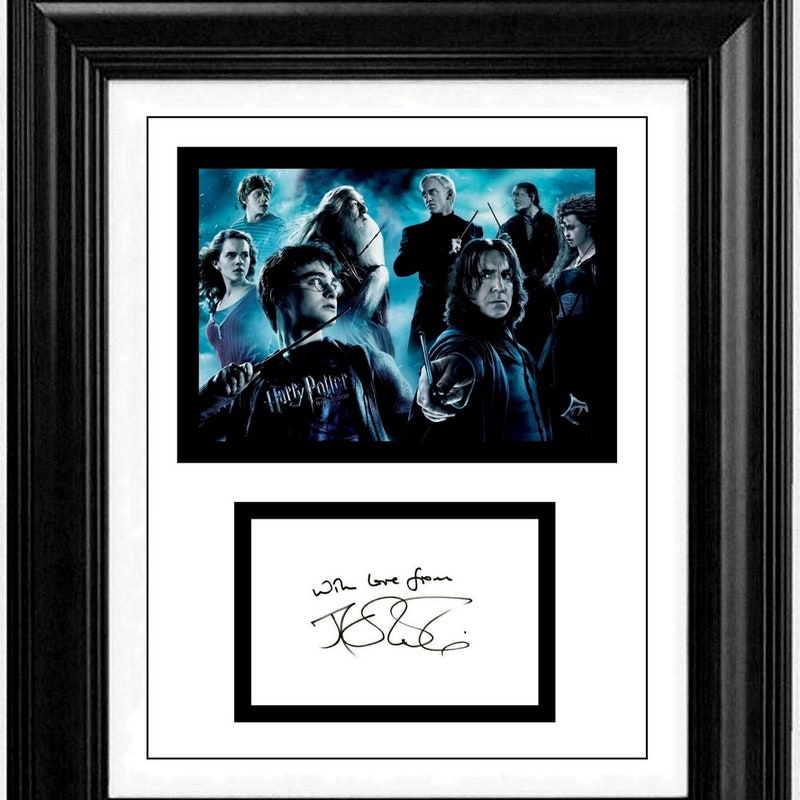 Jk Rowling Signed - Etsy