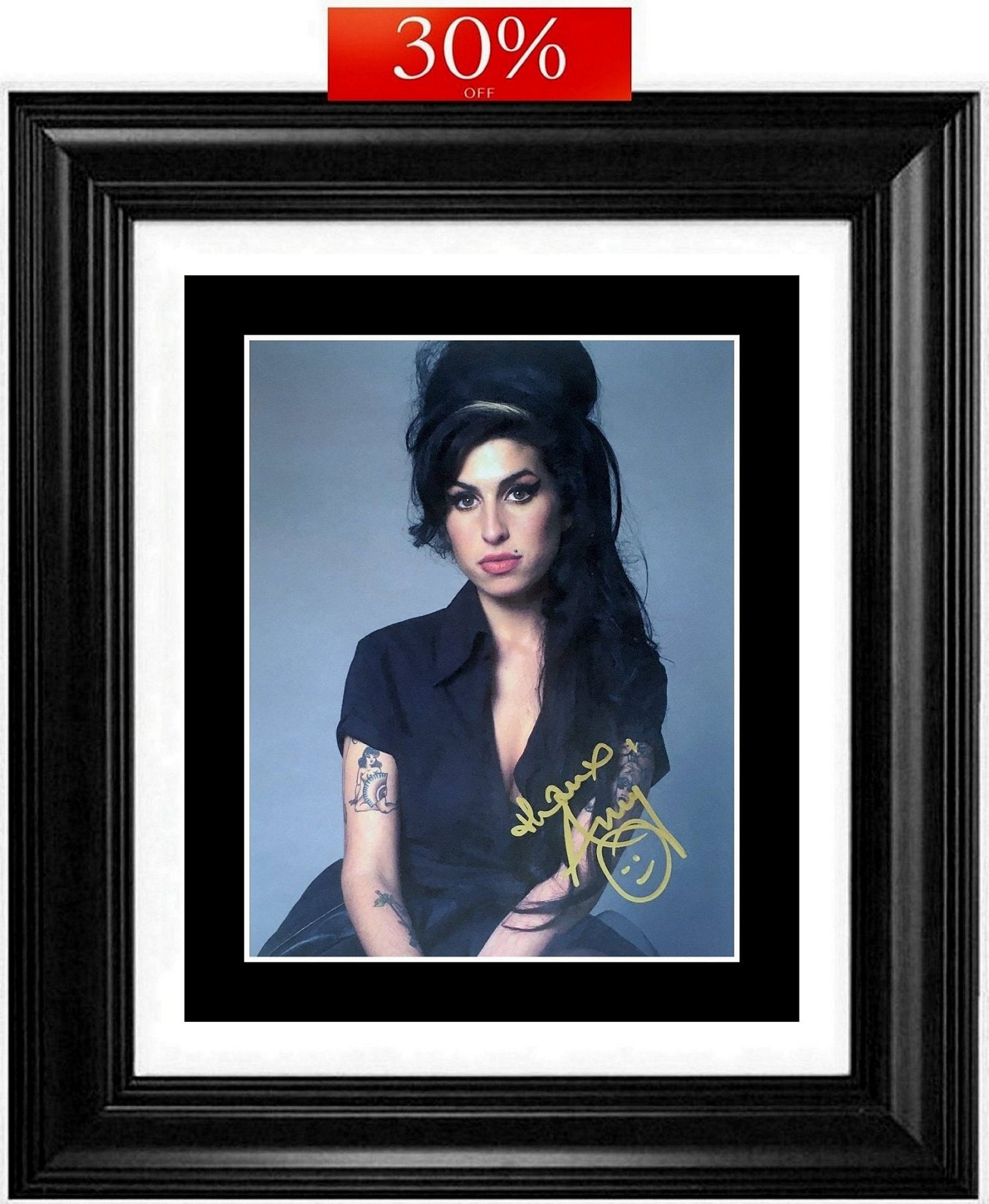 Amy Winehouse 1983-2011 Music Legend Genuine Hand Signed Autograph COA ...