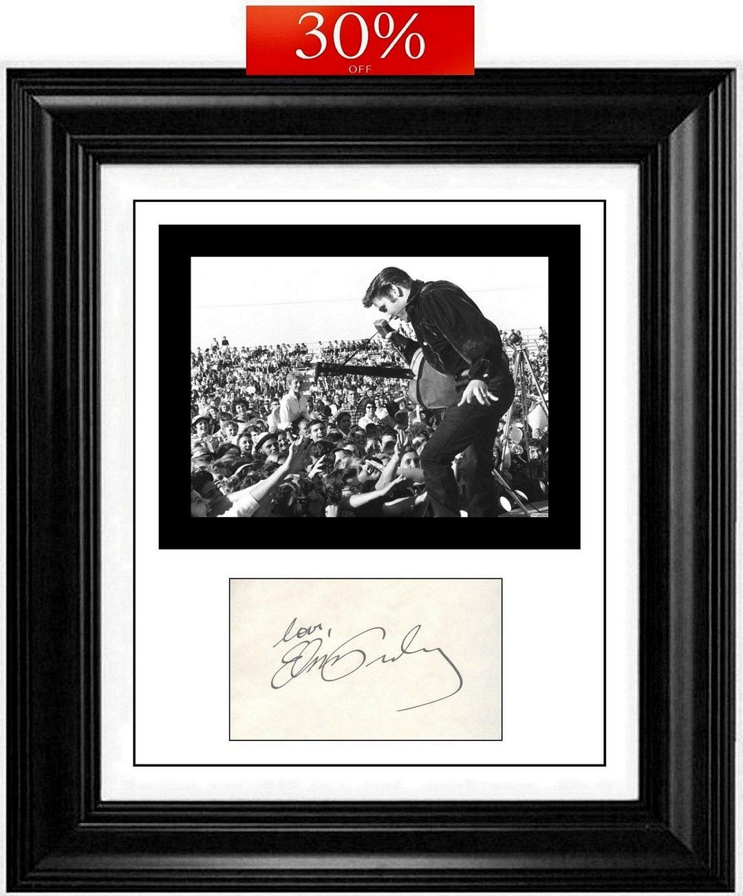 Elvis Presley (1935-1977) - Rock ‘N Roll Legend - Genuine Hand Signed ...