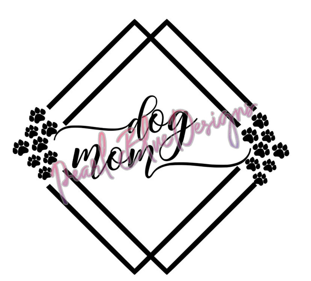 Dog Mom SVG - Etsy